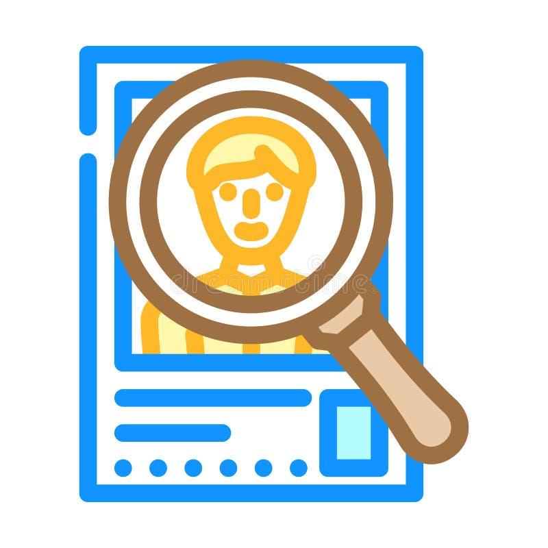 Forward Qualified Lead Color Icon Vector Illustration Stock ...