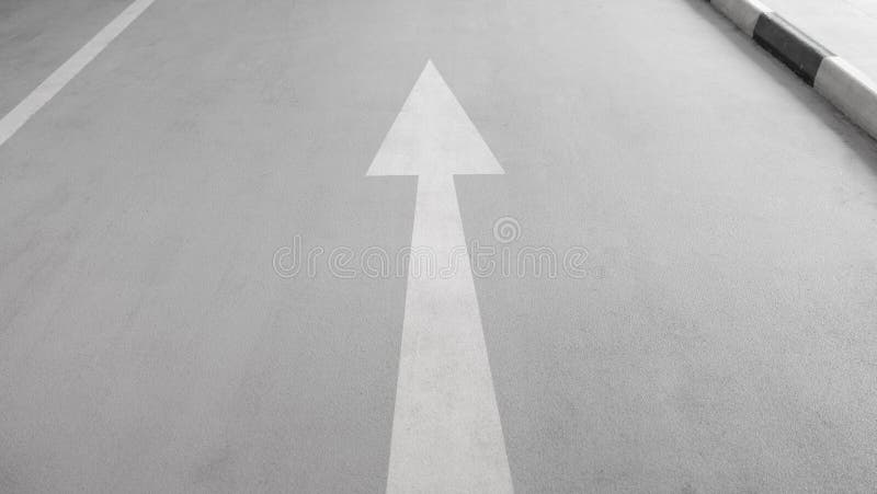 Forward Signs on the Road . Directional Sign Stock Image - Image of ...