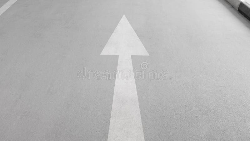 Forward Signs on the Road . Directional Sign Stock Photo - Image of ...
