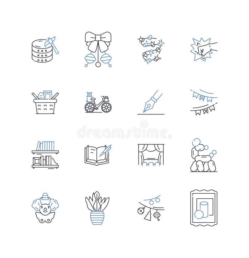 Forward-thinking Line Icons Collection. Innovative, Futuristic ...