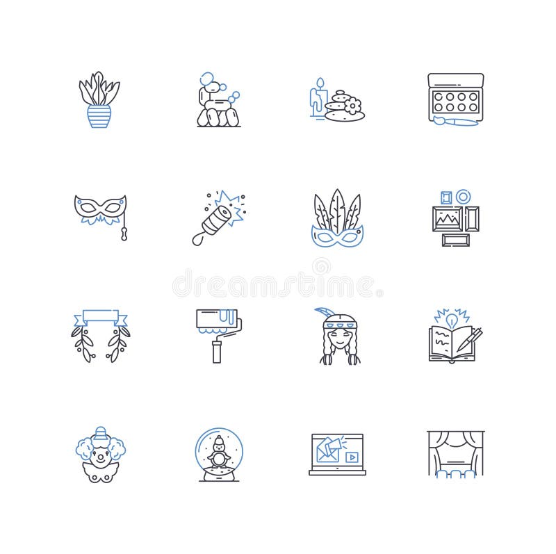 Forward-thinking Line Icons Collection. Innovative, Progressive ...