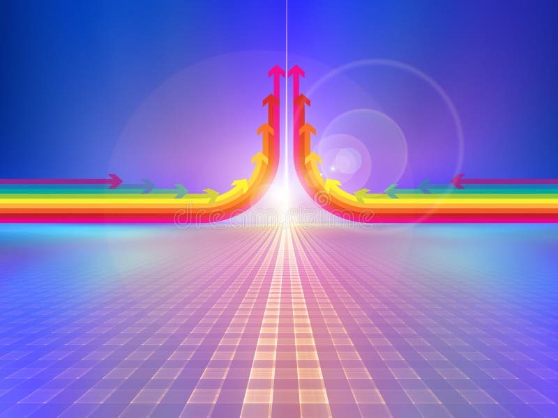 Background Advancement stock illustration. Illustration of composition ...