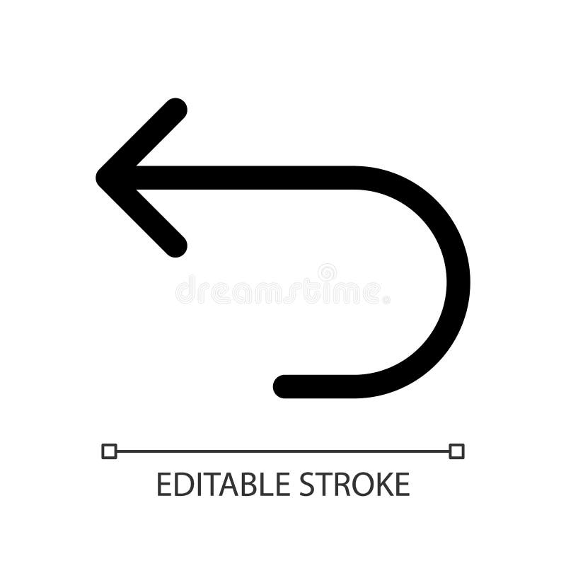 Forward White Linear Ui Icon Stock Vector - Illustration of move ...