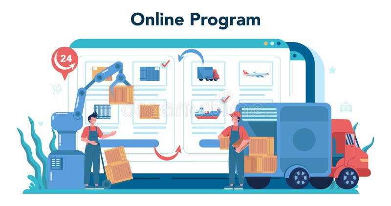 Forwarder Illustration Stock Illustrations – 411 Forwarder Illustration ...