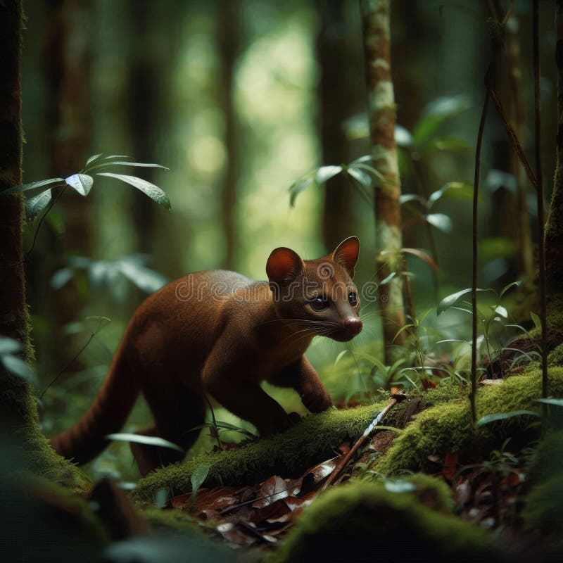 Fossa Navigating Stock Illustrations – 1 Fossa Navigating Stock ...