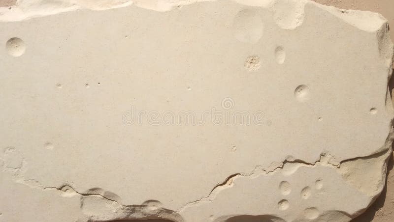 Fossilized Limestone Slab with Shell and Coral Imprints Stock ...