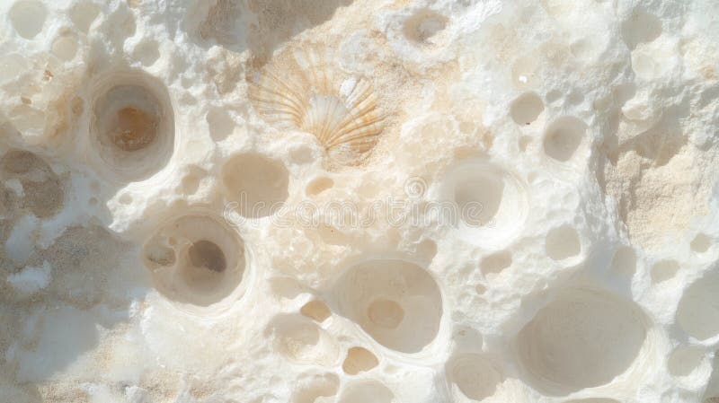Fossilized Shells on Limestone Texture for Natural Design and Earth ...