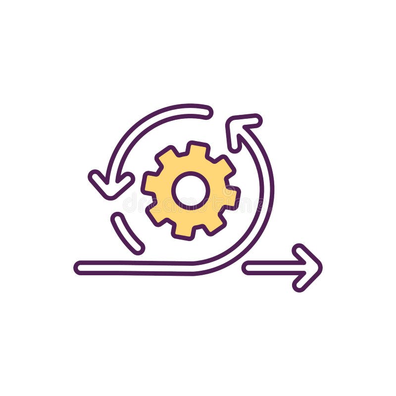 Fostering Business Agility Concept Icon Stock Vector - Illustration of ...