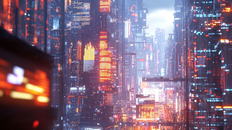 Dynamic City Street in Motion Blur, Fast Moving Cars, Urban Life Rush ...