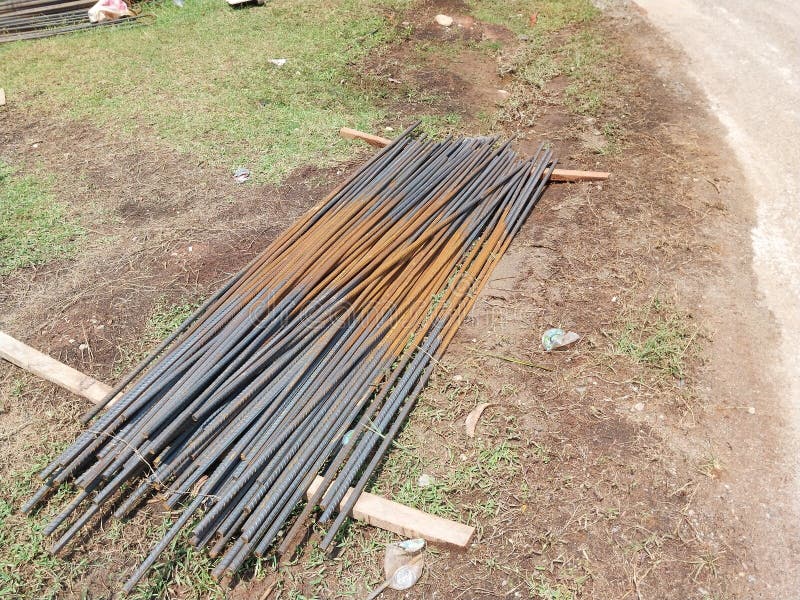 Pile of Structural Steel Square Tubes Stock Image - Image of strength ...