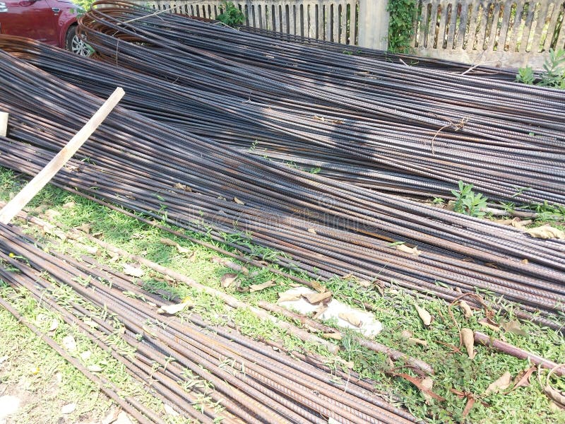 Pile of Structural Steel Square Tubes Stock Image - Image of strength ...