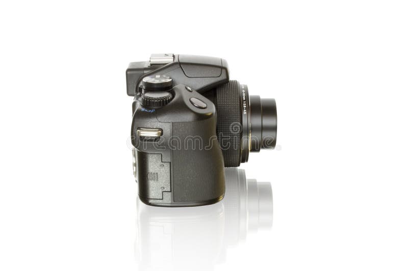 Foto camera stock illustration. Illustration of glass - 12862336