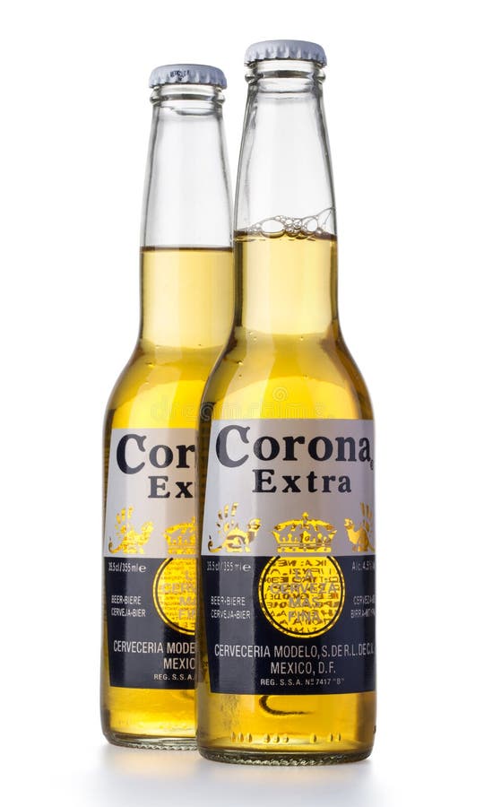 Foto De Una Botella De Cerveza Corona Extra Foto de archivo editorial ...