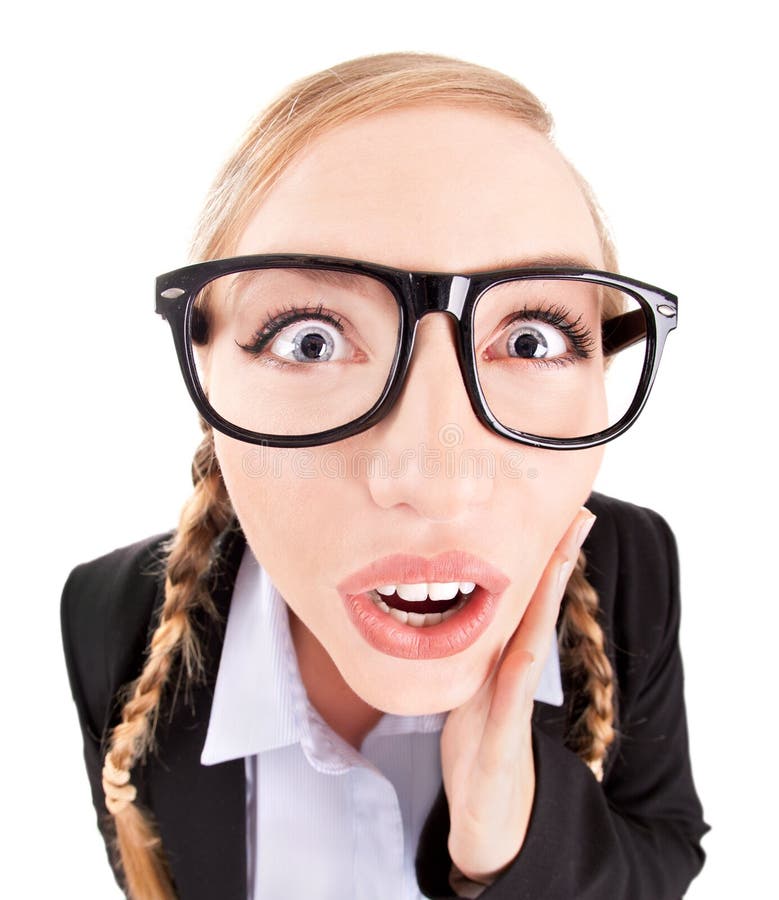 Persona Torpe Asustada Del Negocio Que Expresa Miedo Imagen de archivo ...