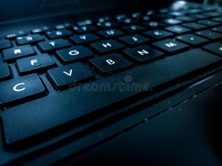 Foto the Keyboard of a Laptop Stock Image - Image of keyboard, laptop ...