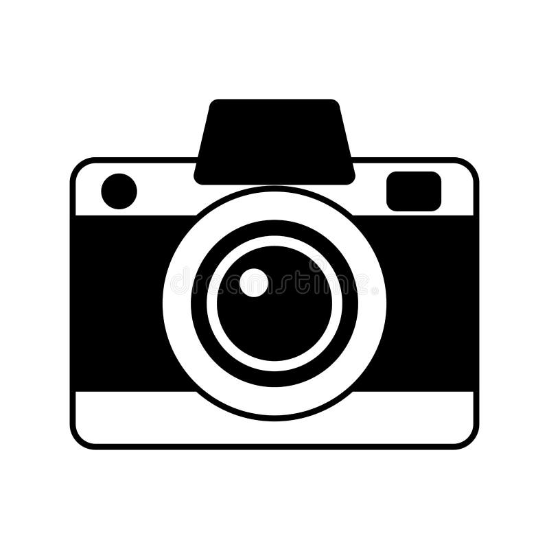 Fotoapparat Mit Greller Ikone Vektor Abbildung - Illustration von ...