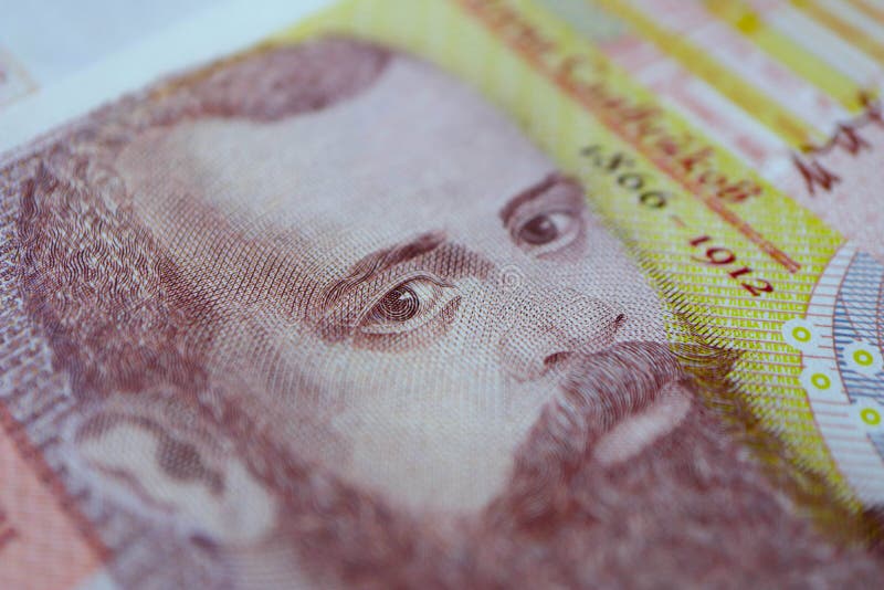 Bulgarisk Valuta BGN - Sedlar Och Mynt Fotografering för Bildbyråer ...