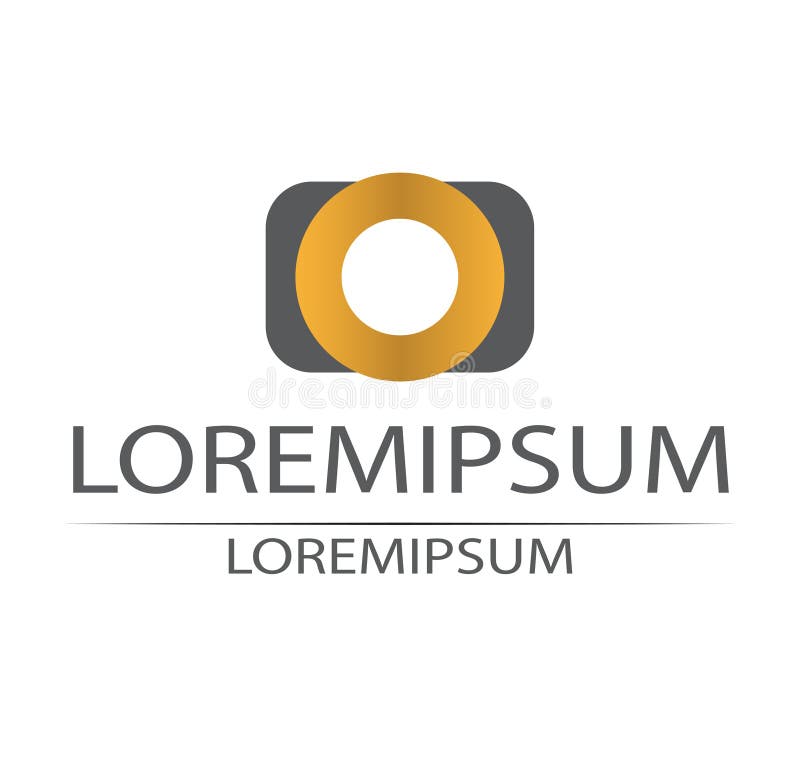 Fotos Logo Design vektor abbildung. Illustration von kamera - 83706128