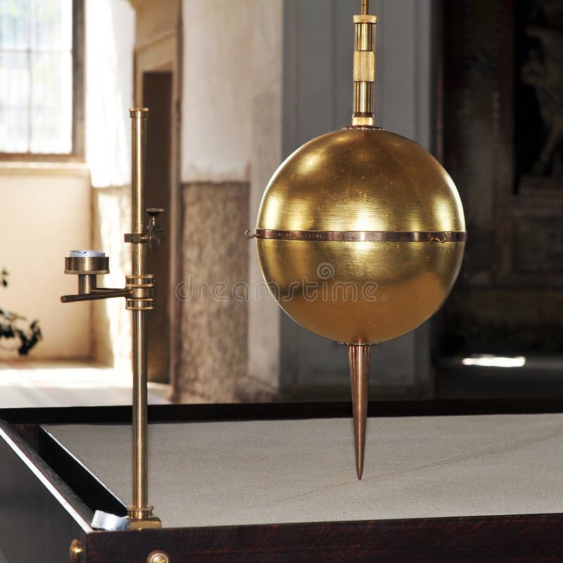 Foucault pendulum stock photo. Image of landmark, building - 41773258