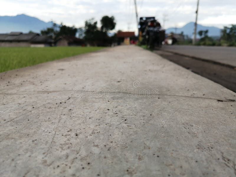 Foundation Building on the Side of the Road Stock Image - Image of ...