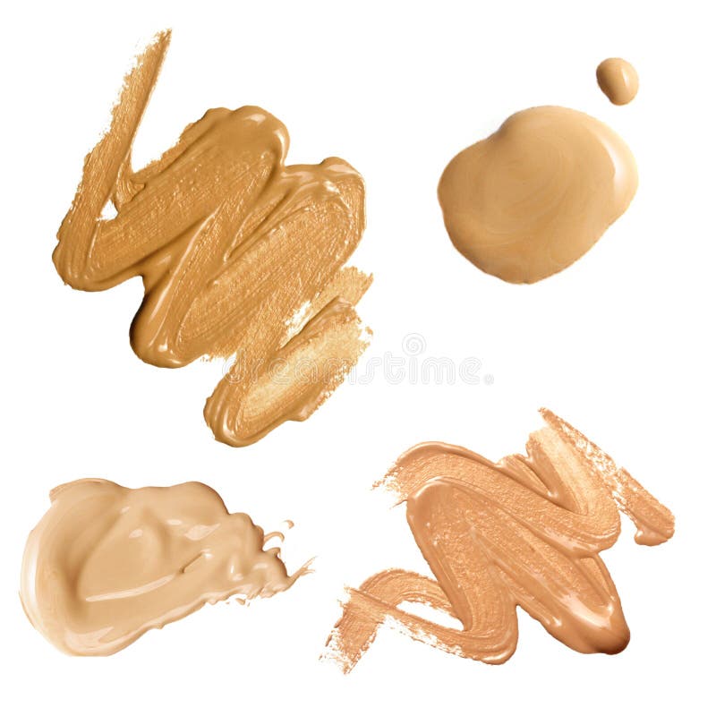Foundation color sample stock image. Image of light, skin - 7453551