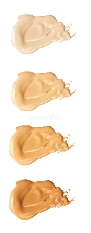 Foundation color sample stock photo. Image of variety - 8492486