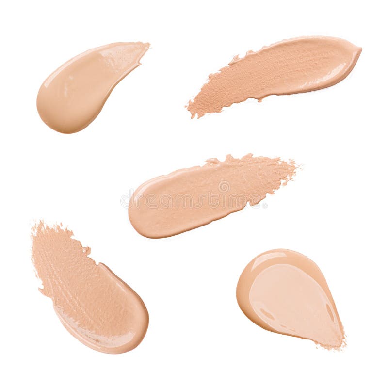 Foundation color sample stock image. Image of light, skin - 7453551