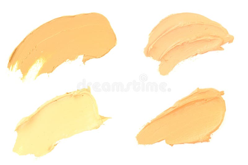 Foundation Color Samples stock photo. Image of makeup - 40105302