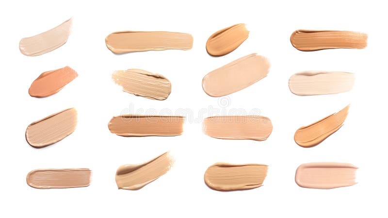 Foundation of Different Textures and Shades for Various Skin Types ...