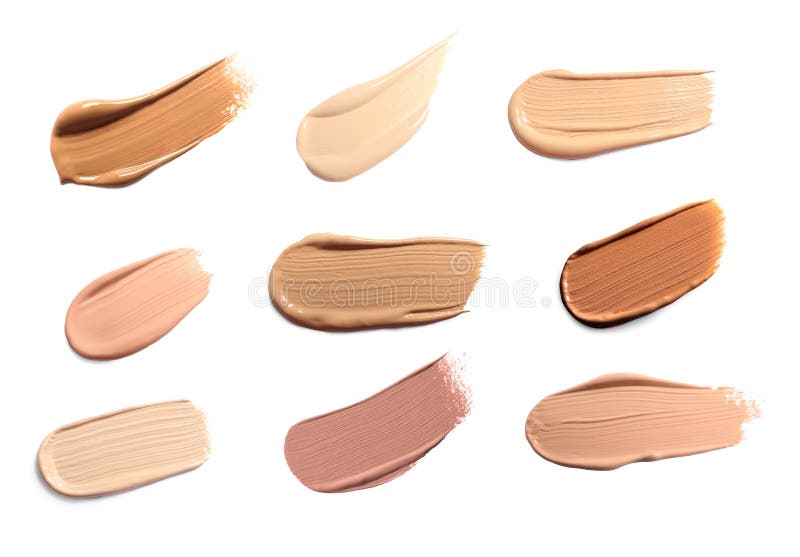 Foundation of Different Textures and Shades for Various Skin Types ...