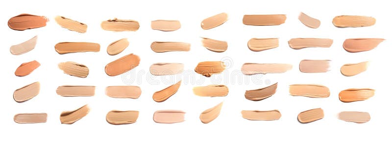 Foundation of Different Textures and Shades for Various Skin Types ...