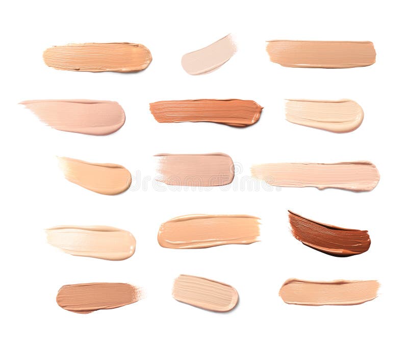 Foundation of Different Textures and Shades for Various Skin Types ...