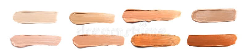 Foundation of Different Textures and Shades for Various Skin Types ...