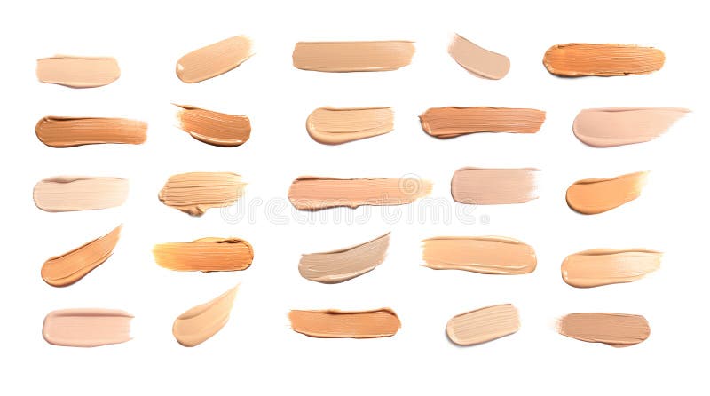 Foundation of Different Textures and Shades for Various Skin Types ...