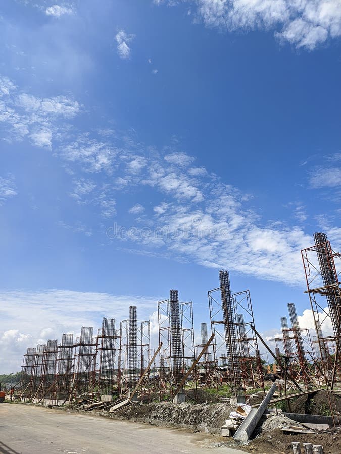 The foundation stock photo. Image of soil, construction - 262476592