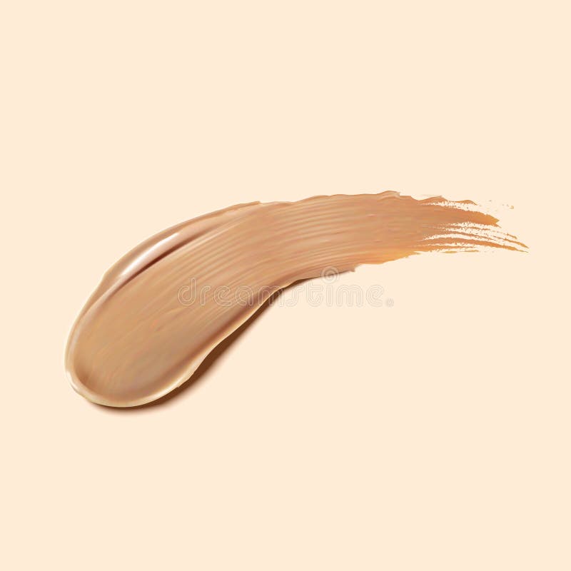 Foundation cream texture stock vector. Illustration of glossy - 86706510