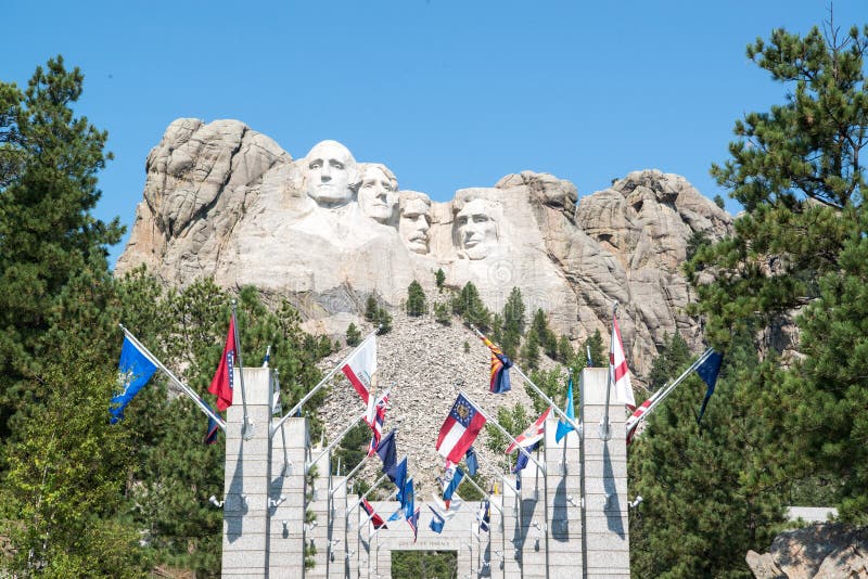 The founding fathers stock photo. Image of park, rushmore - 118712748