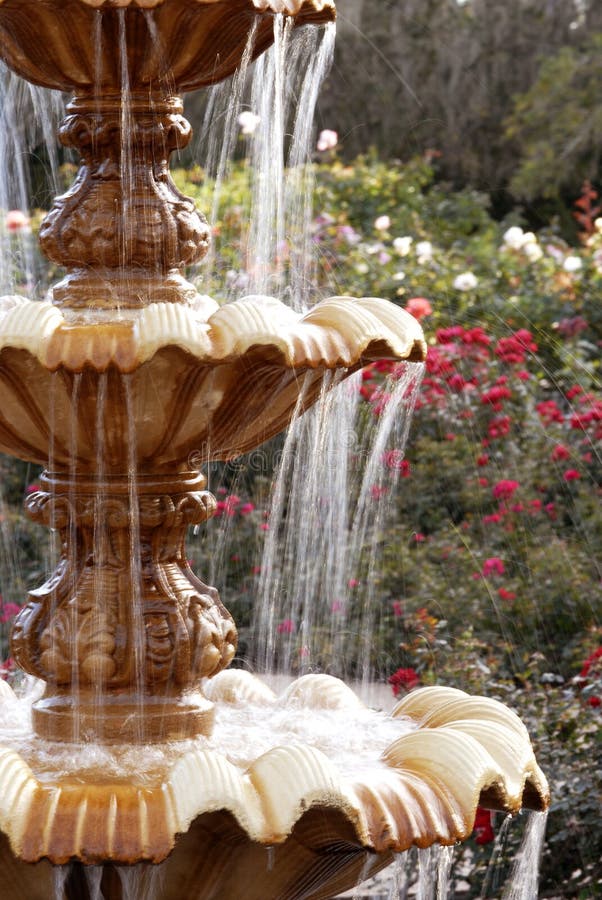 Medici Fountain-Luxembourg Garden Stock Photo - Image of sculpture ...