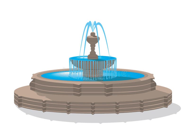 Animated Water Fountain Clipart