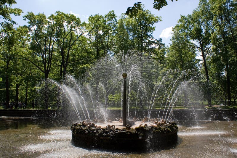 Berger Fountain in Minneapolis Minnesota Stock Image - Image of water ...