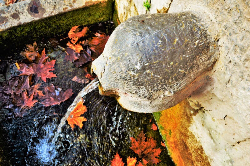 Fountain stock photo. Image of greece, aqueduct, environmental - 68384110