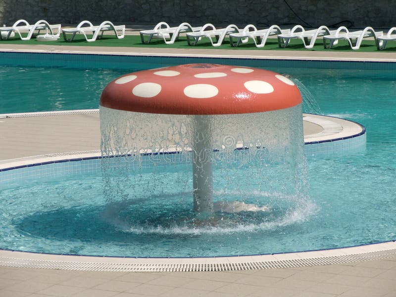 Fountain As Mushroom Picture. Image: 1272454