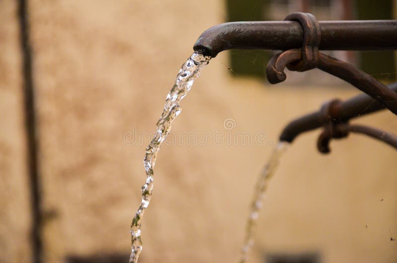 Fountain stock image. Image of drinking, colors, beautiful - 100335873