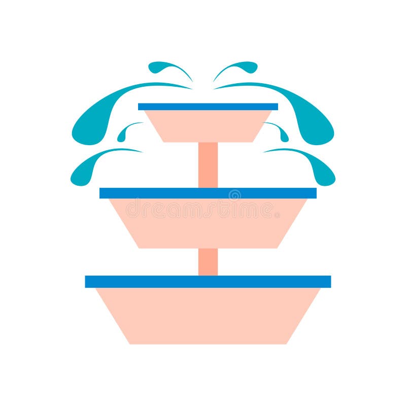 Waterfall Icon. Waterfall Concept Symbol Design, Vector Illustra Stock ...