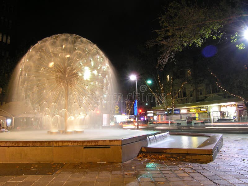 Fountain, Kings Cross, Sydney, Australia Stock Image - Image of cross ...
