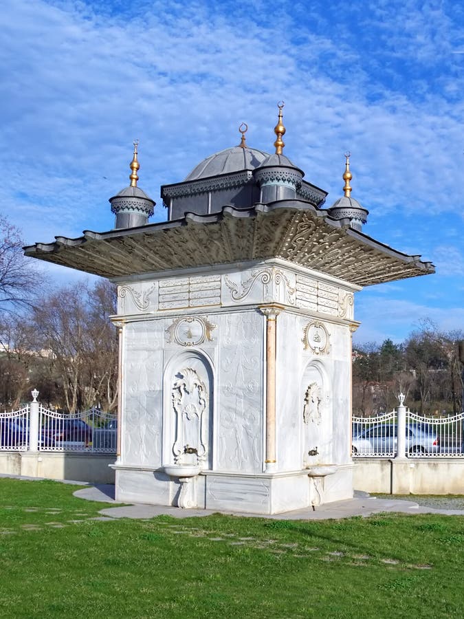 Fountain kiosk stock image. Image of tourism, turk, imperial - 8180351