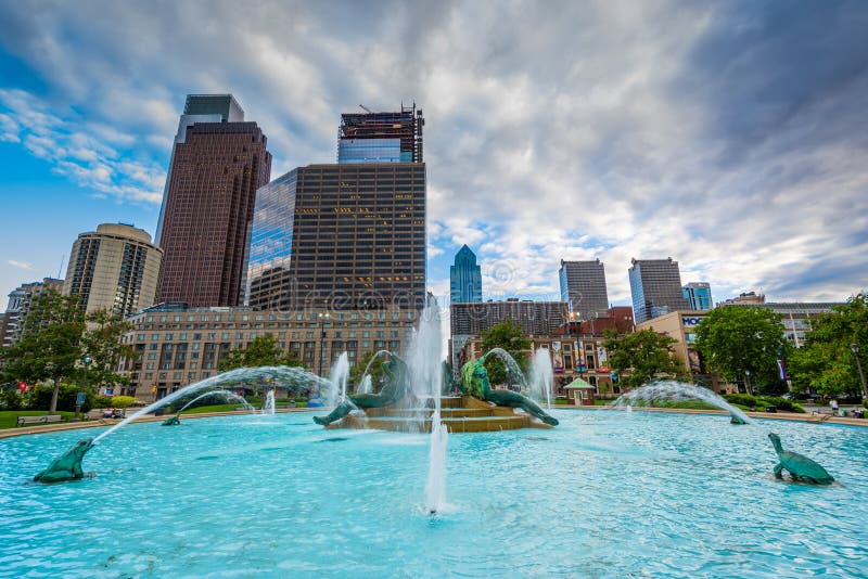 Fountain at Logan Square in Philadelphia, Pennsylvania Editorial Stock ... Fountain at Logan Square in Philadelphia, Pennsylvania Editorial Stock ...