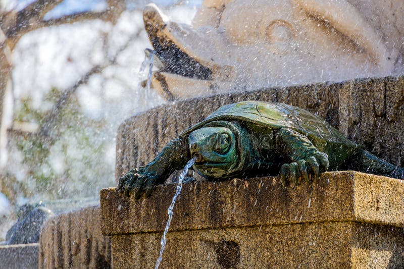 Fountain in Madrid S Retiro Park on a Spring Day Stock Photo - Image of ...