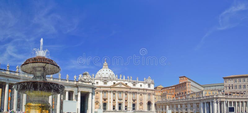 The Fountain in the Main Square in Front of the Residence of the ...