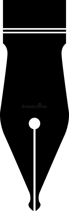 Fountain Nib, Pen Nib, Ink Pen Icon, Calligraphy Ink Pen, Fountain Pen ...